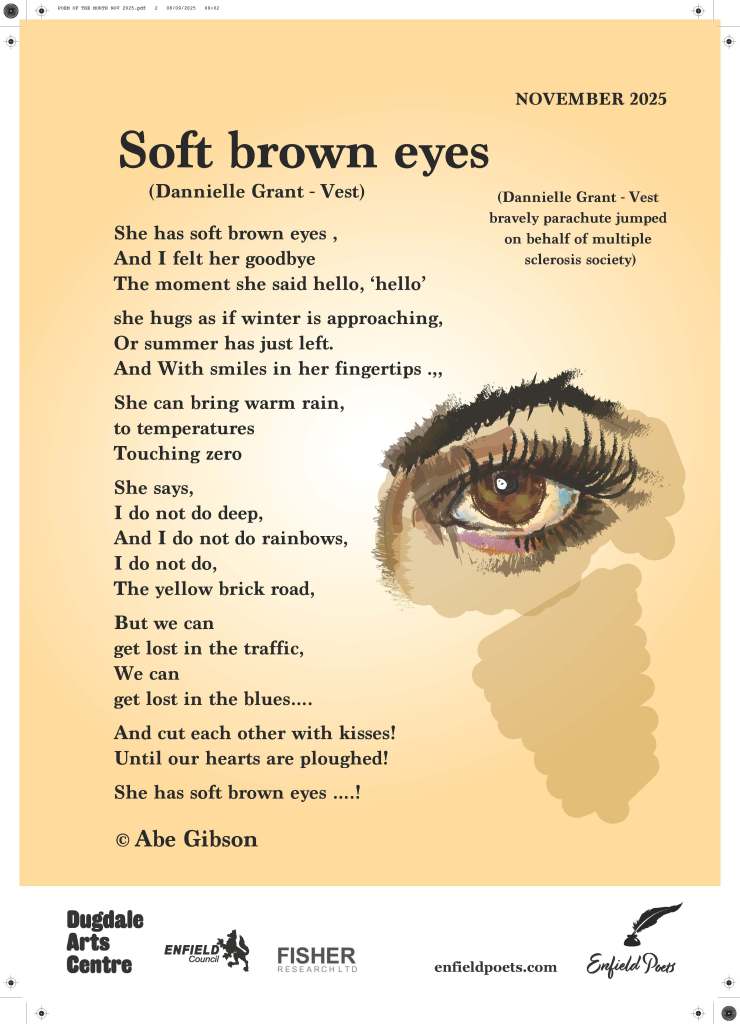 Poem Of The Month 2025 – ENFIELD POETS